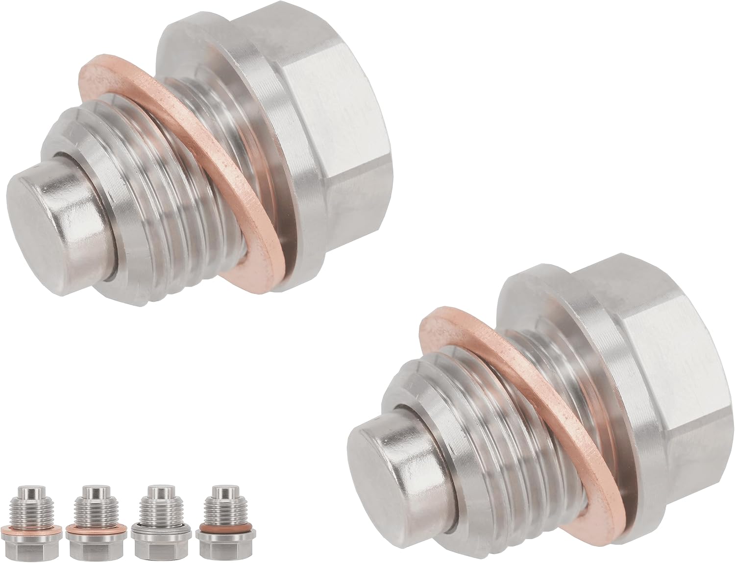 Amazon.com: abczok 2PCS Stainless Steel Magnetic Hex Front Differential ...