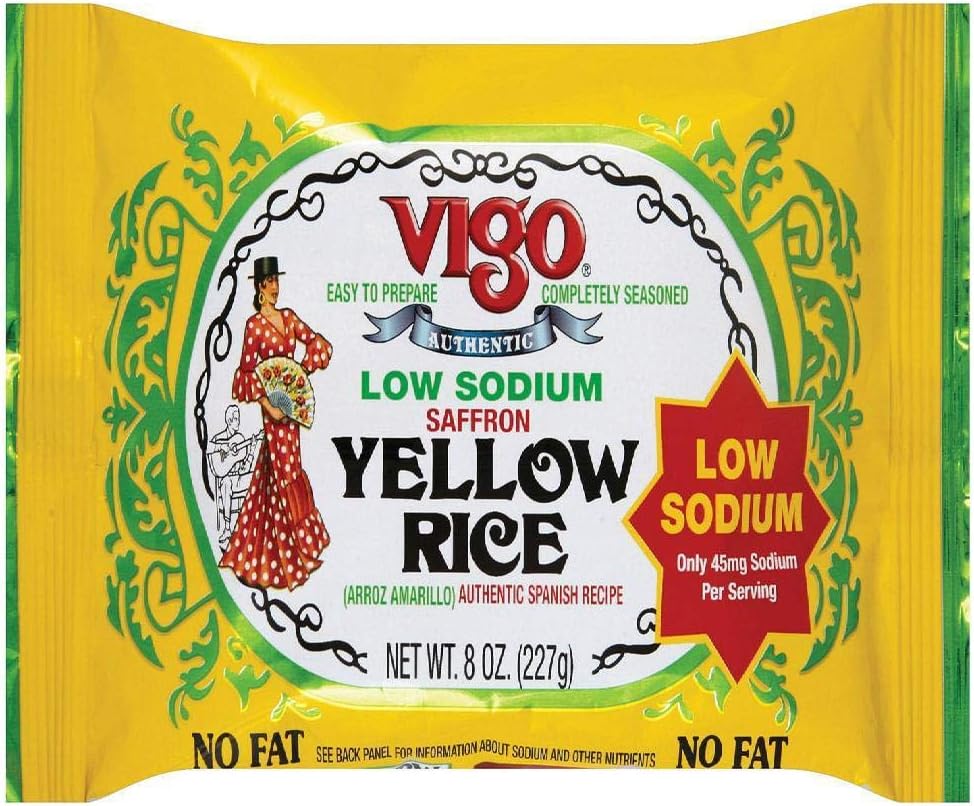 Amazon.com : Vigo Rice Yellow Lsalt, 8 oz : Grocery & Gourmet Food