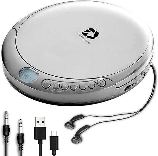 Amazon.com: Deluxe Products CD Player Portable with 60 Second Anti Skip ...
