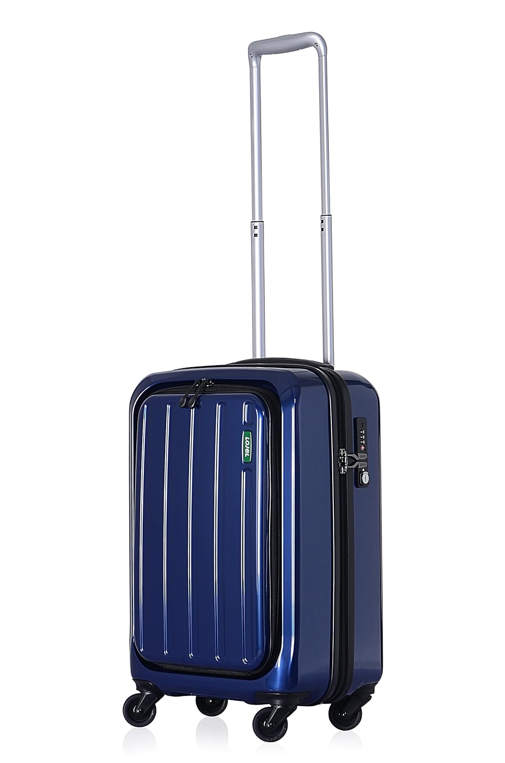 Lojel Lucid Small Upright Spinner Luggage, Navy, One Size : Amazon.in ...