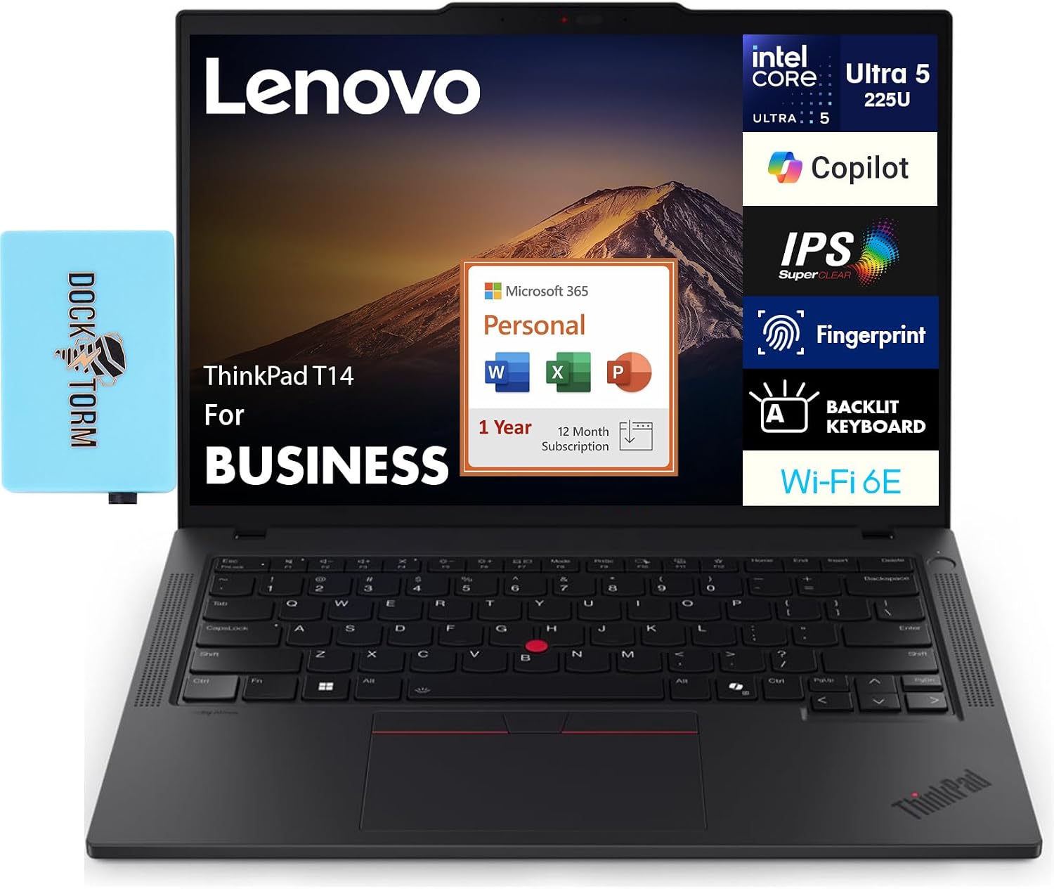 Amazon.com: Lenovo ThinkPad T14 Business Laptop 14.0" WUXGA (Intel ...