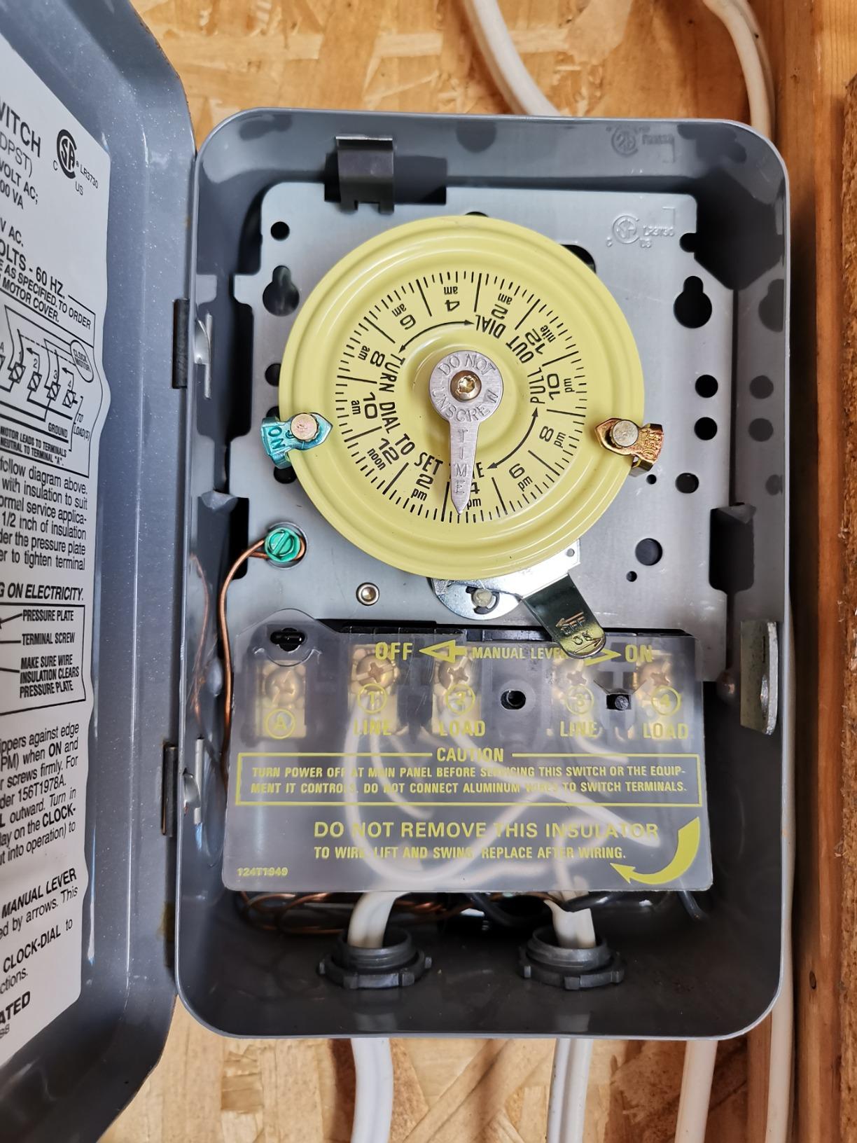 Intermatic T104 Minuteur électromécanique – Durabilité prouvée ...