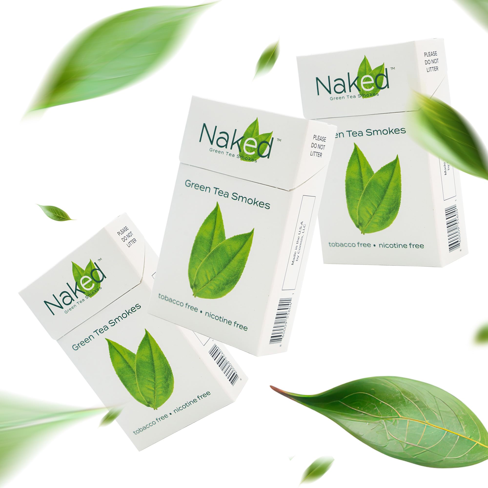 Amazon.com: Naked Green Tea Cigarettes LITE 3-Pack, Herbal Cigarettes ...