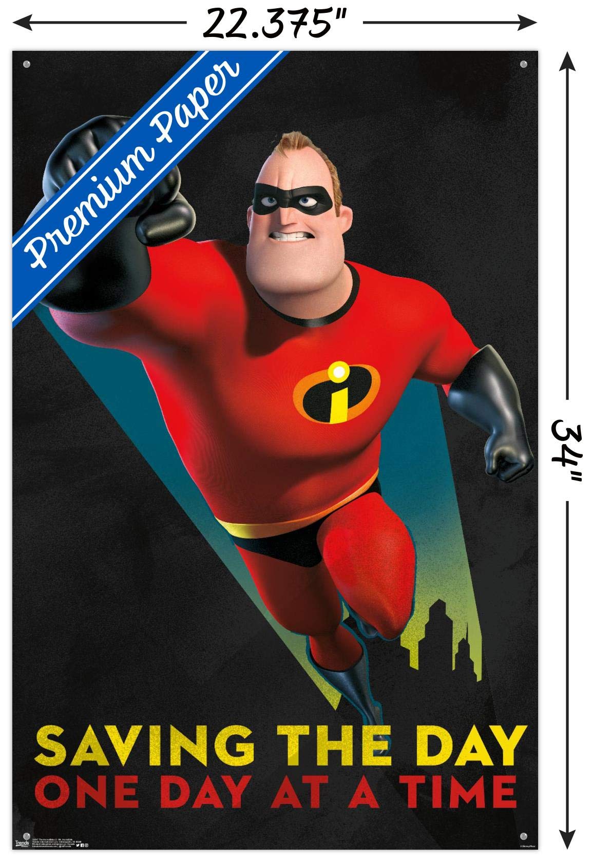 The Incredibles Mr Incredible Poster