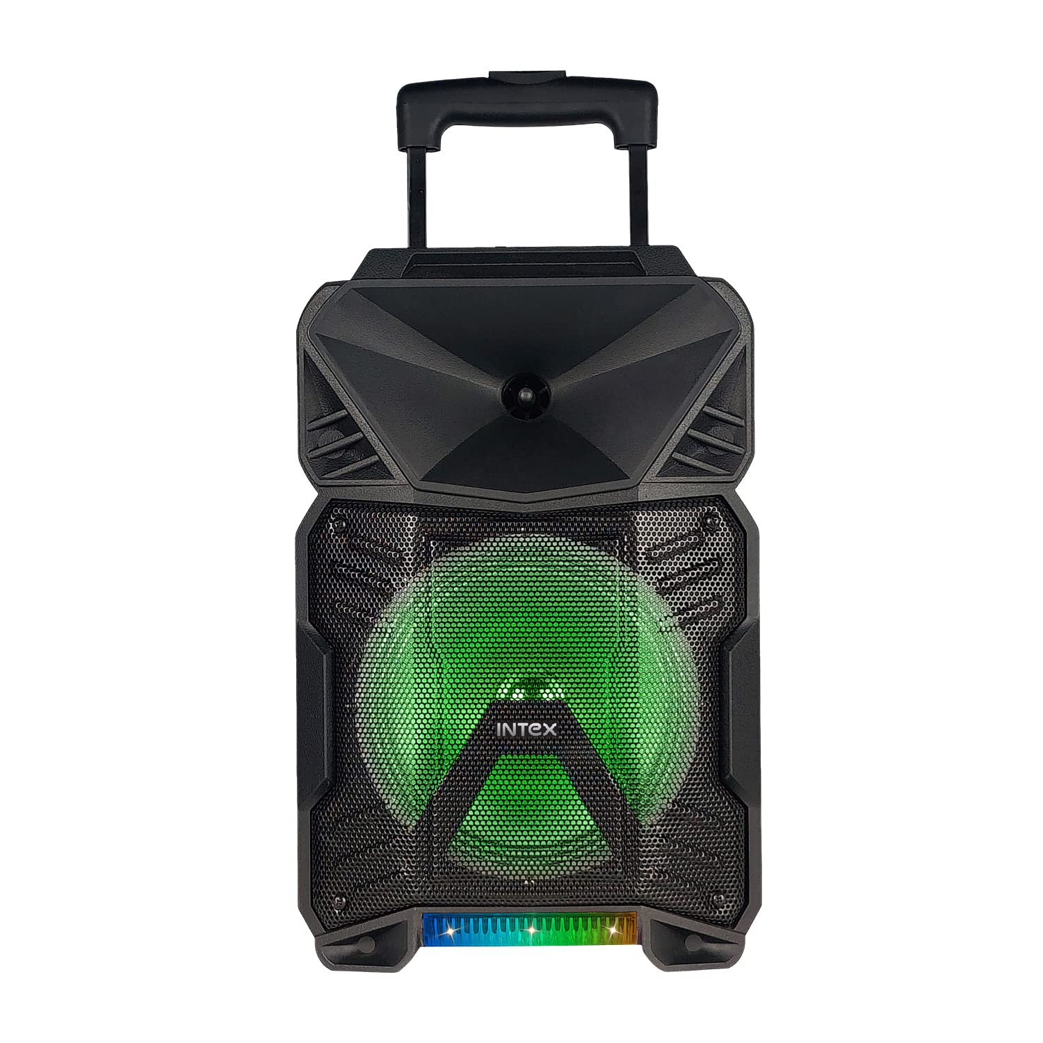 Intex Multimedia Trolley Speaker T-300 Pro Powerful 30W Sounds Output ...