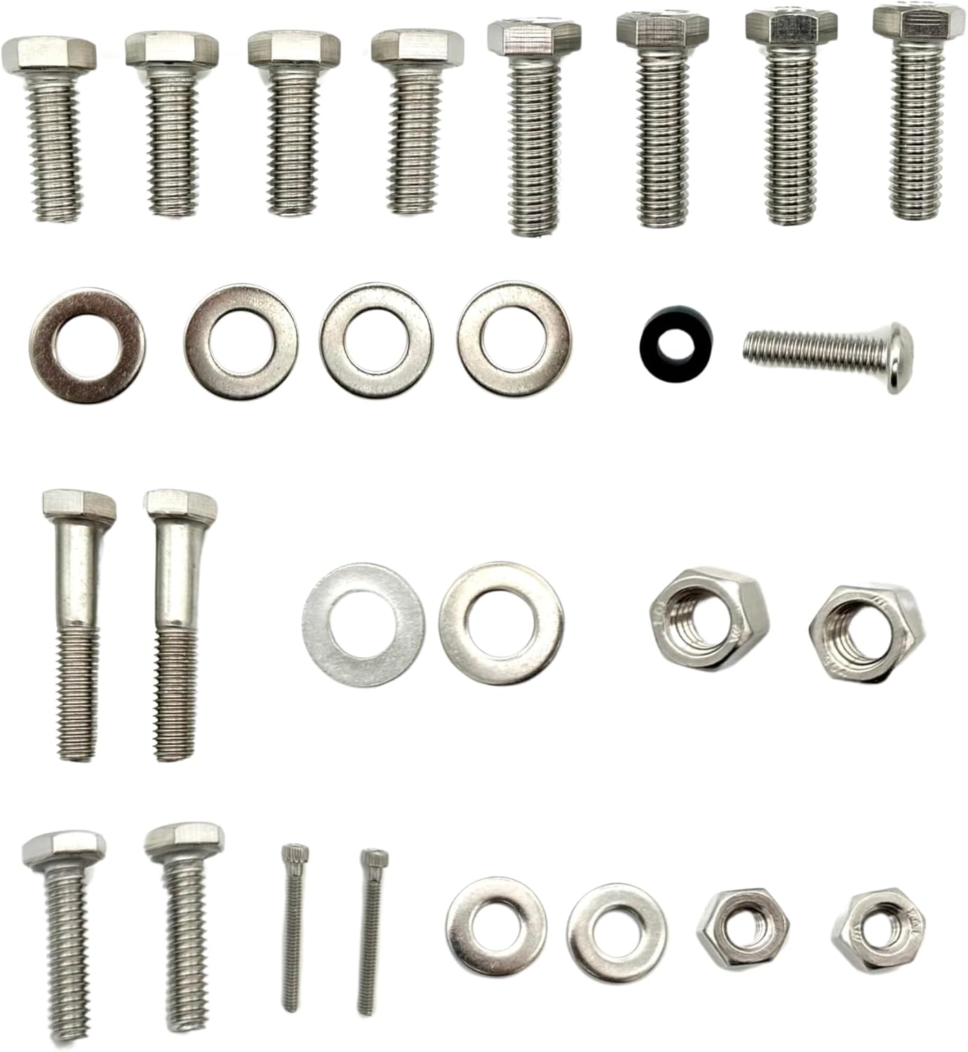 Amazon.com: AppaeTech Industries Complete Stainless Steel Bolt Set for ...