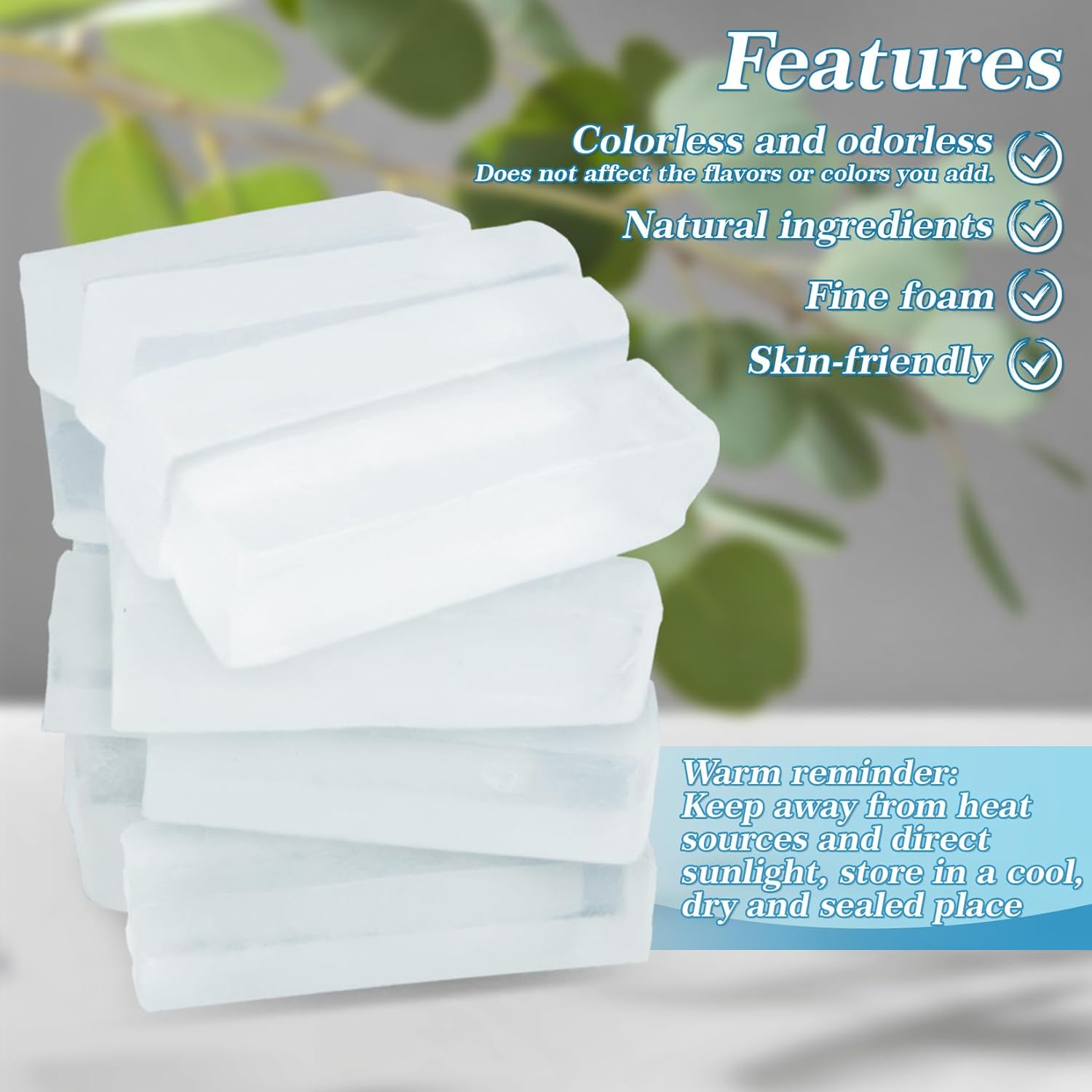 MAQIHAN Soap Base Natural 2LB - Clear Glycerin Base Nepal | Ubuy