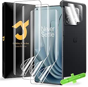 Amazon.com: JZG 3 Pack Screen Protector for OnePlus 10 Pro(Soft), 2 ...