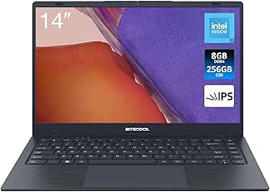 Amazon.com: BiTECOOL 14-inch Windows 11 Laptop Computer, 8GB RAM 256GB SSD Laptop, Intel Celeron ...