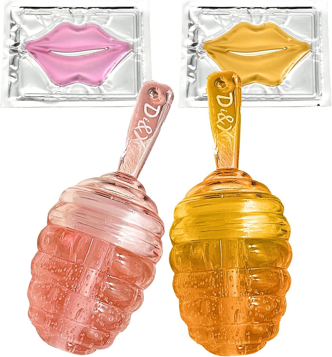 Leogony 4pcs Clear Lip Gloss Sets for Teenage Girls Women, 2 Honey ...