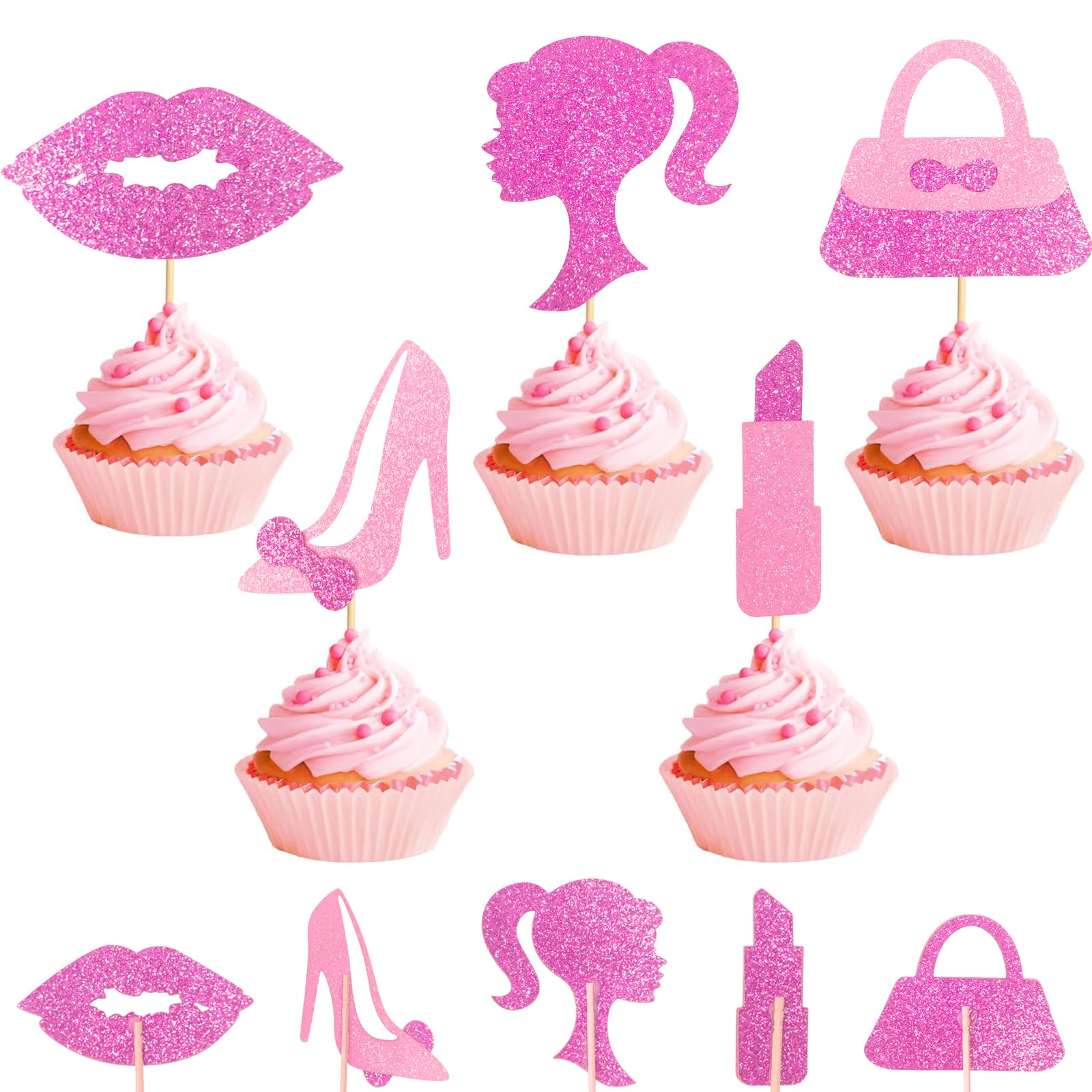 Printable Bachelorette Cupcake Toppers Friends Party Cupcake Toppers