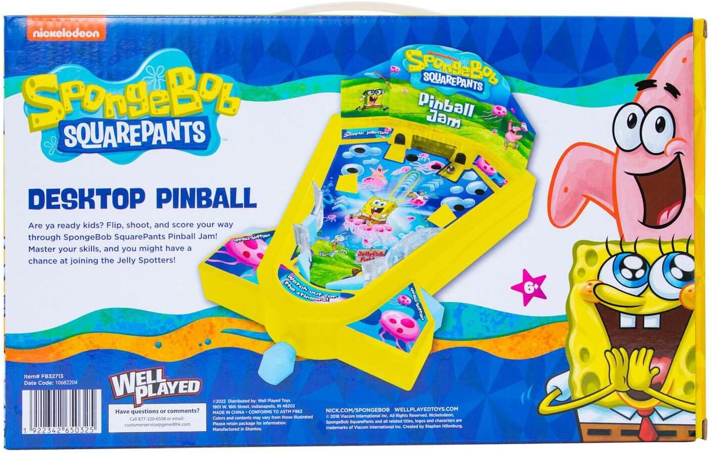 Spongebob Squarepants Desktop Pinball Machine - Fun Philippines | Ubuy