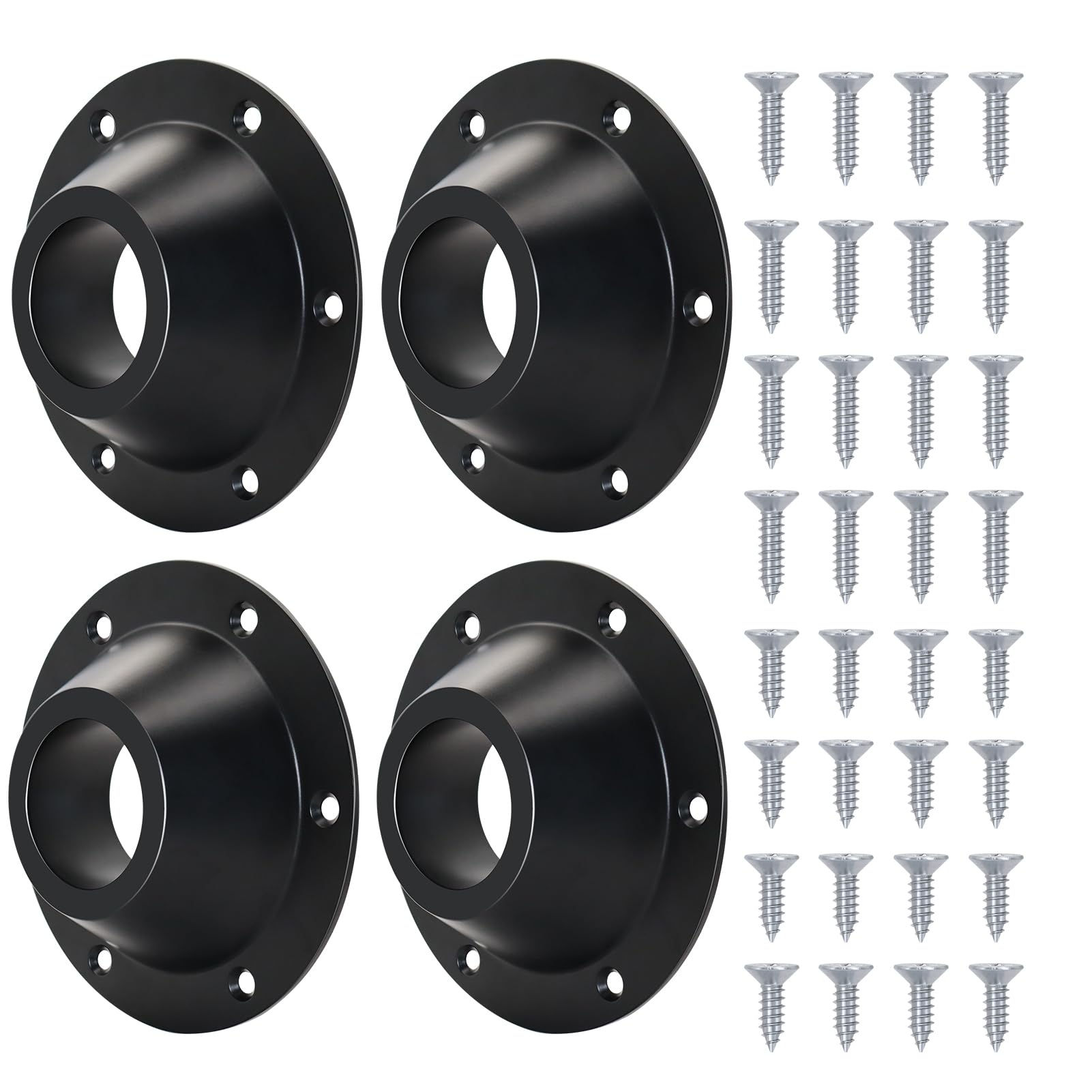 Snapklik.com : 4 Pack RV Table Base Mount,Camper Aluminum Standard RV ...