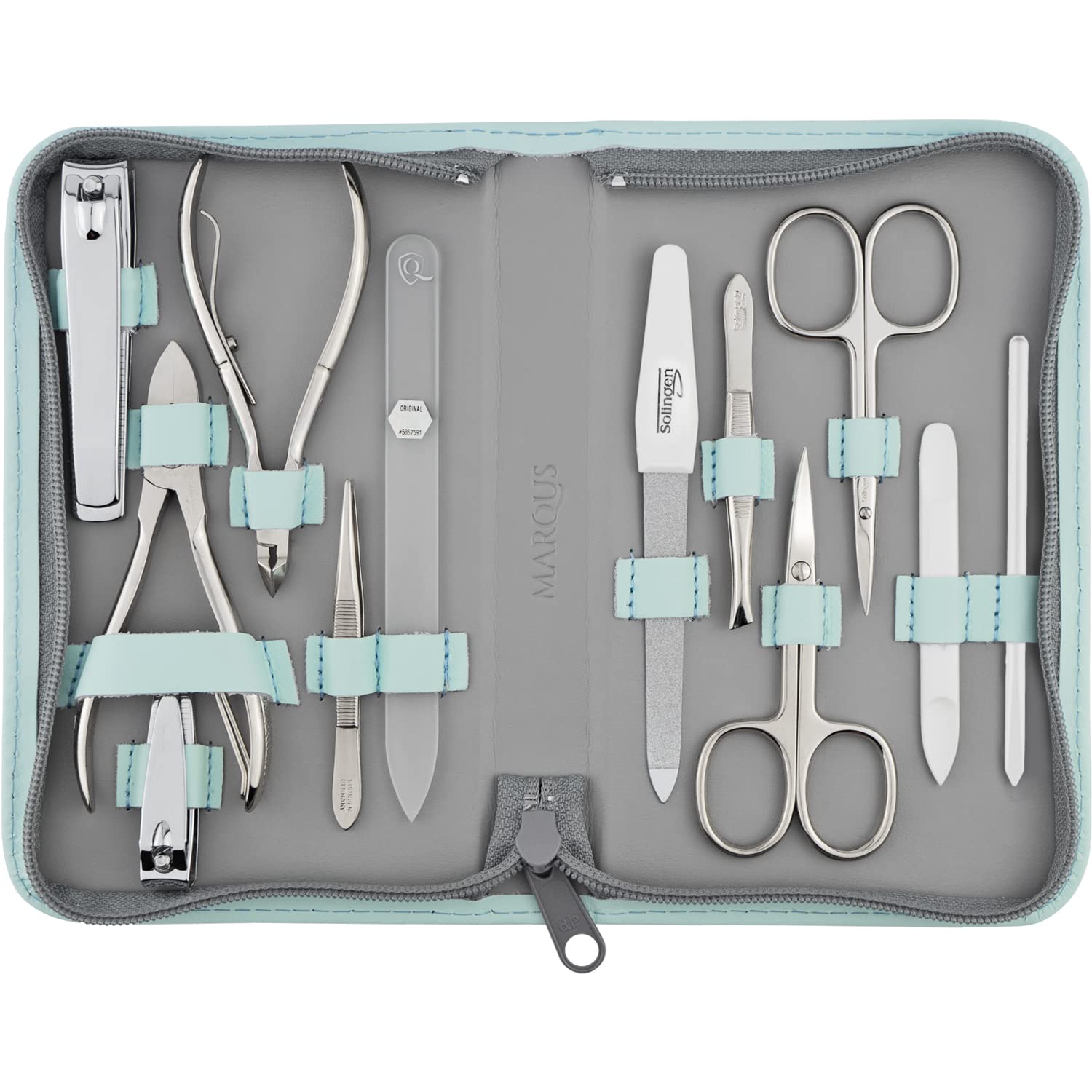 Amazon.com : marQus Nail Kit for Men and Women - Manicure Set 12 pcs ...