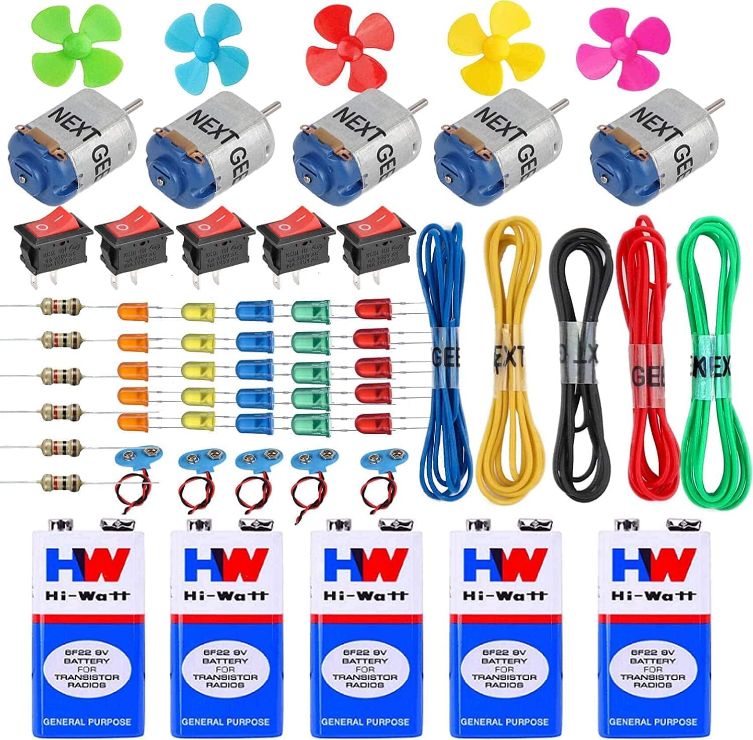 NEXT GEEK DIY Science Experiment School Science Project dc Motor kit 61 ...