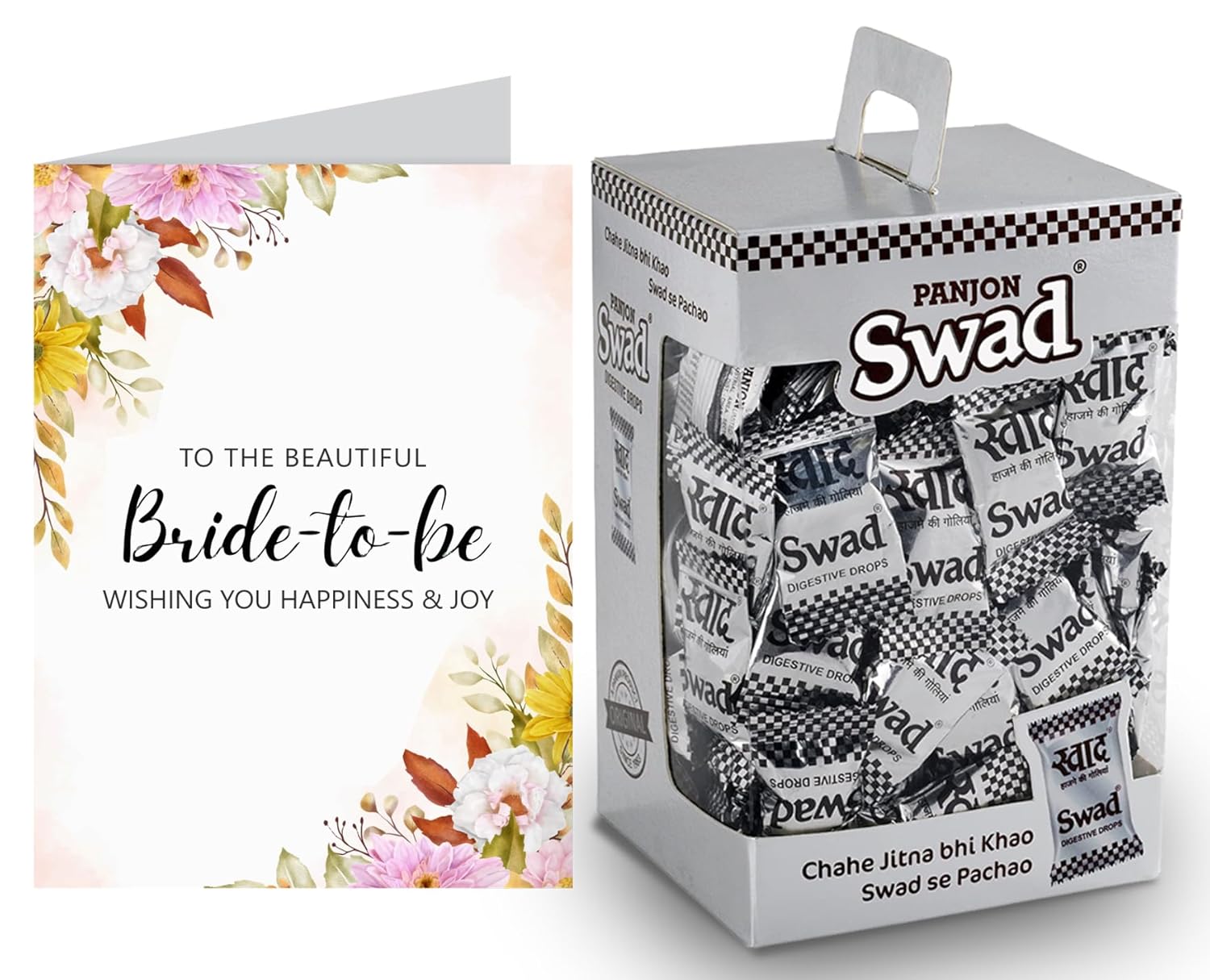 Swad Prospective Bride To Be/engaged Gift with Card (Swad Digestive ...