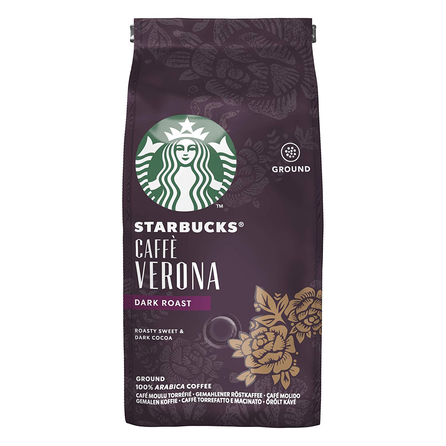 Starbucks Roast Ground Coffee Packet, 200g (Verona) : Amazon.in: Home ...