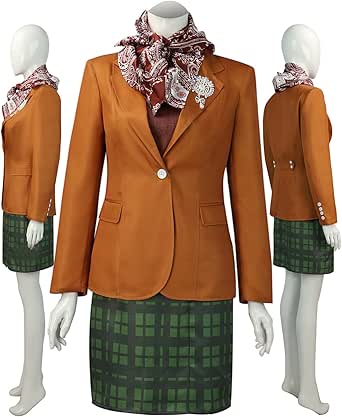 Amazon.com: Cos-Animefly Adult RE4 Remake Ashley Graham Cosplay Dress ...