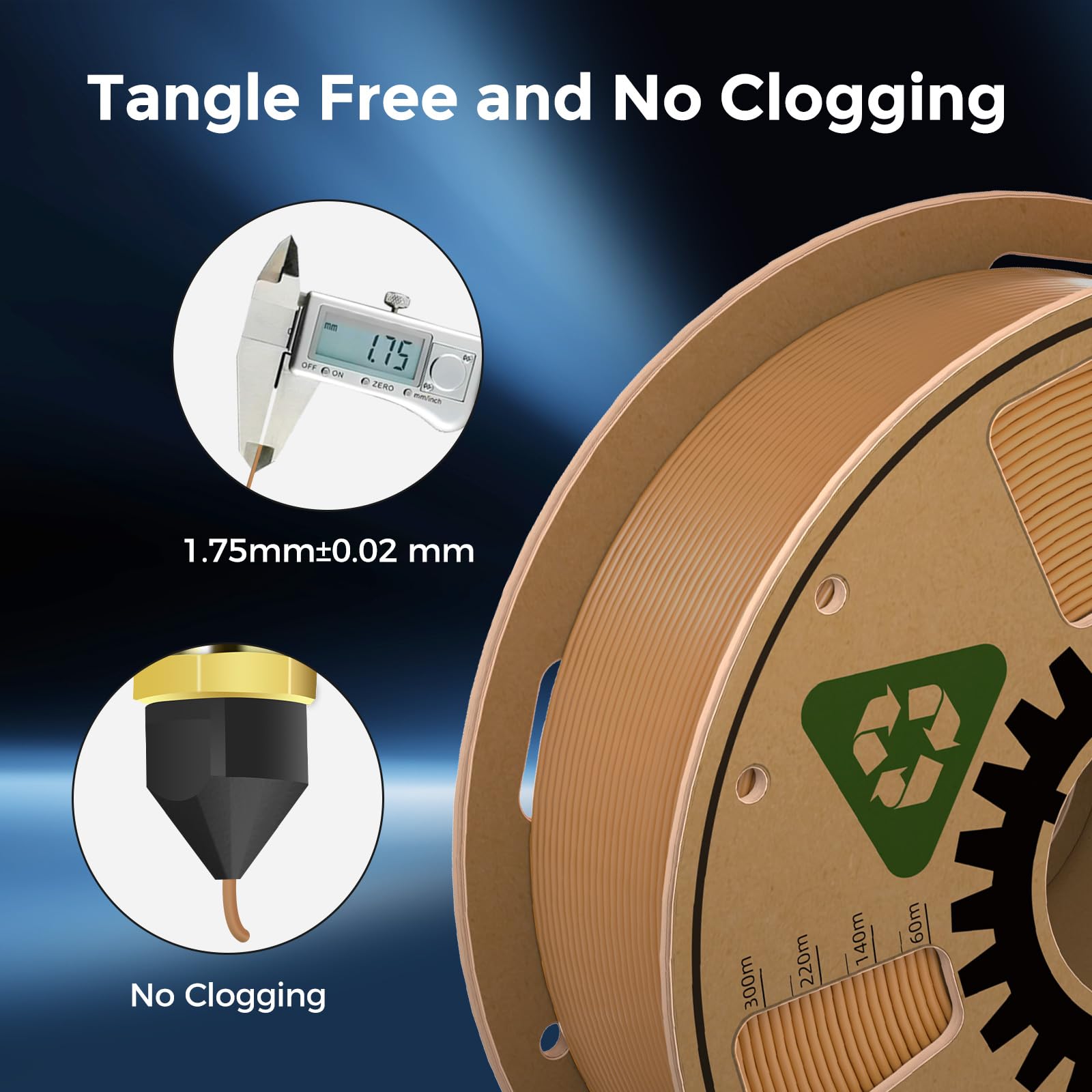 Snapklik.com : Creator High Speed PLA 3D Printer Filament 1.75mm, Rapid ...