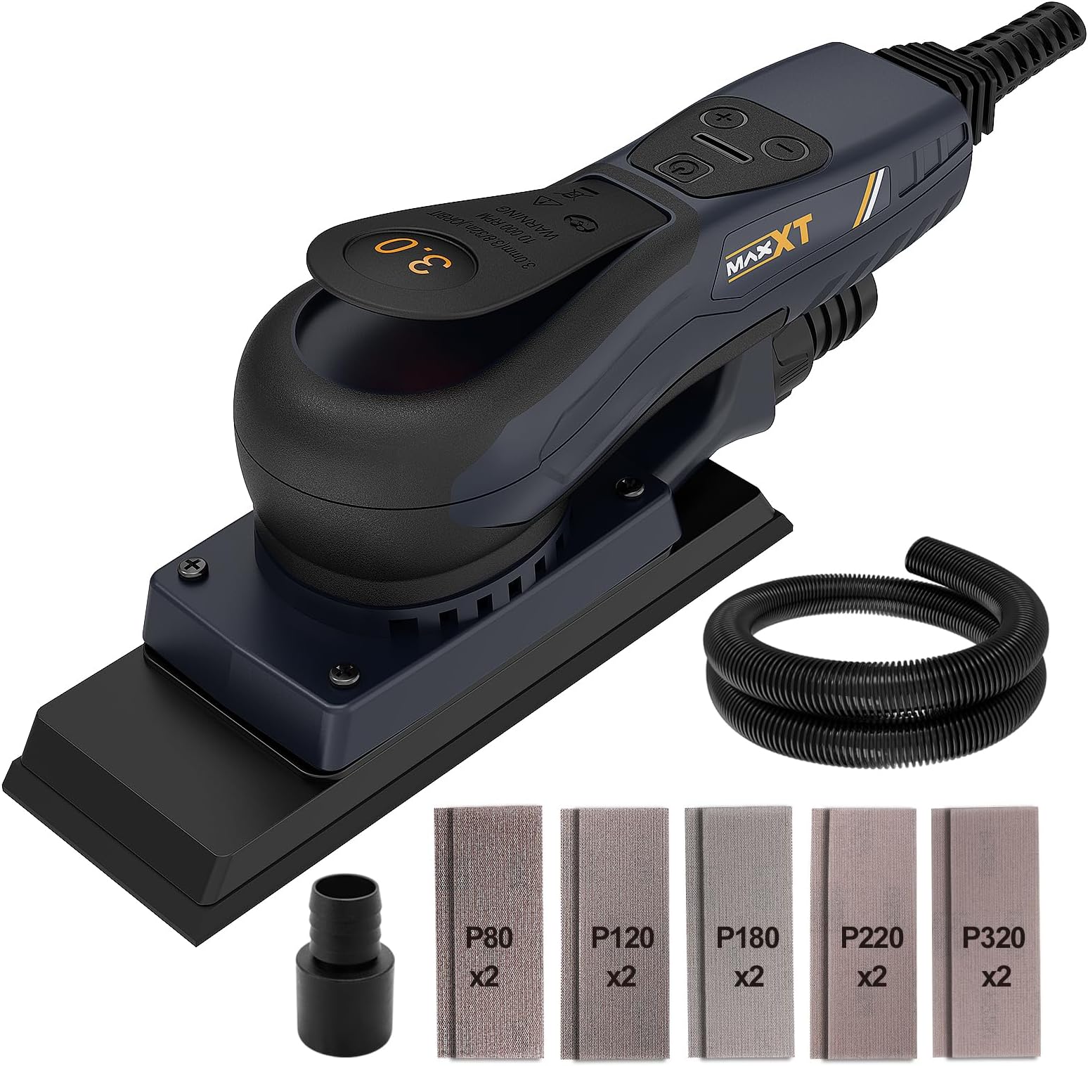 Dynabrade (57400) Dynaline Air-powered In-Line Finishing Sander, Non ...