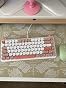Amazon.com: iQunix M80 Purry Cat Wireless Mechanical Keyboard, Wireless ...