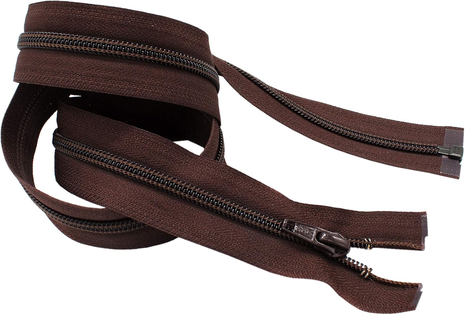 Amazon.com: 570 Brown 30" Light Weight Jacket Zipper ~ YKK #5 Nylon ...