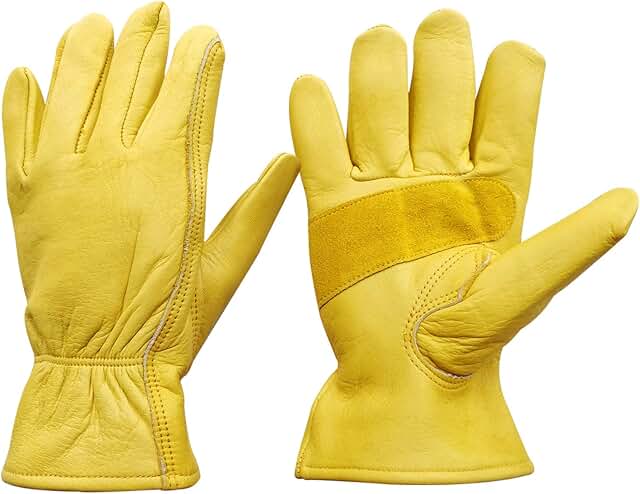 Amazon.com: yellow work gloves
