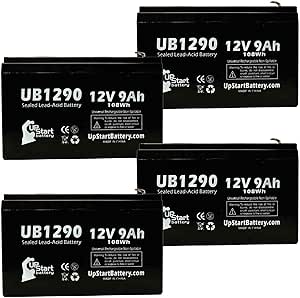 Amazon.com: 4 Pack Replacement for Zhongshan Hengli CB7512F19 Battery ...