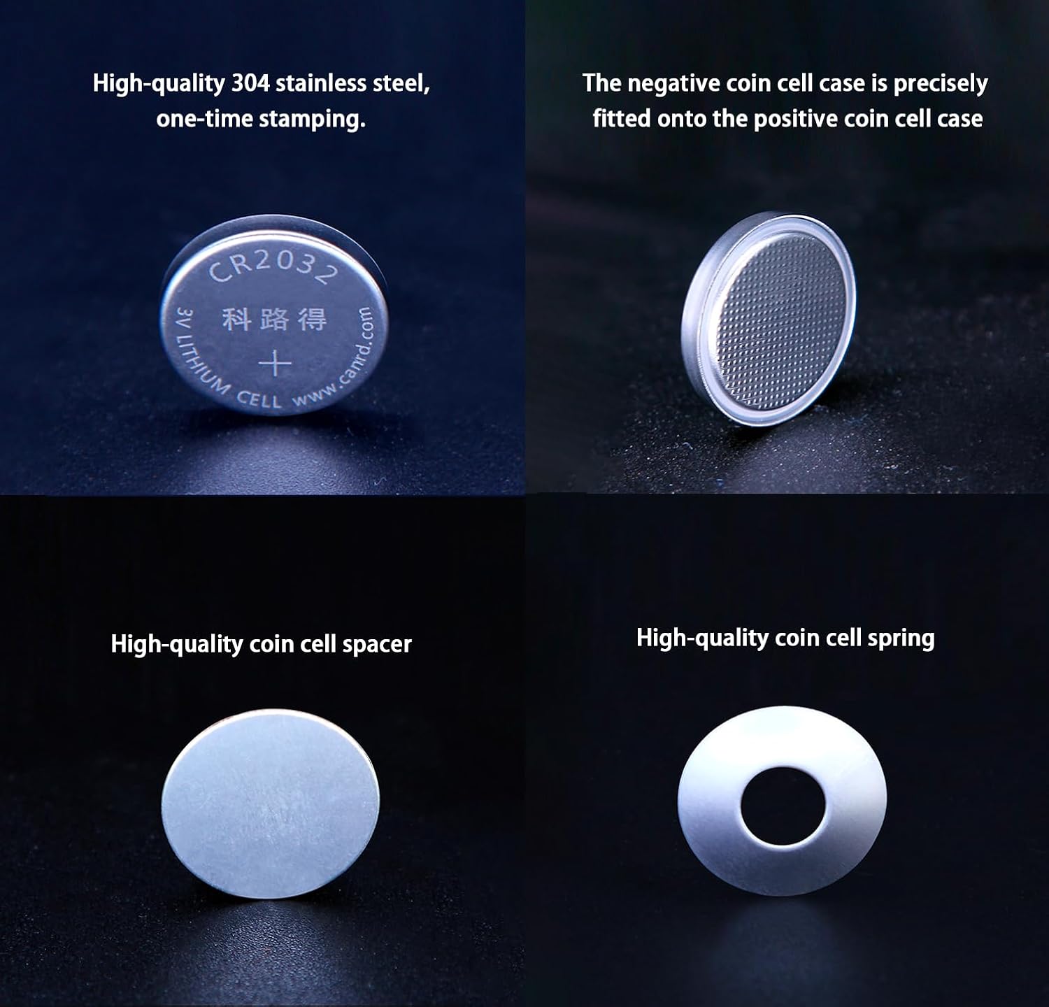 CR2032 Button Cell Cases Set - 304 Stainless Steel, Philippines | Ubuy