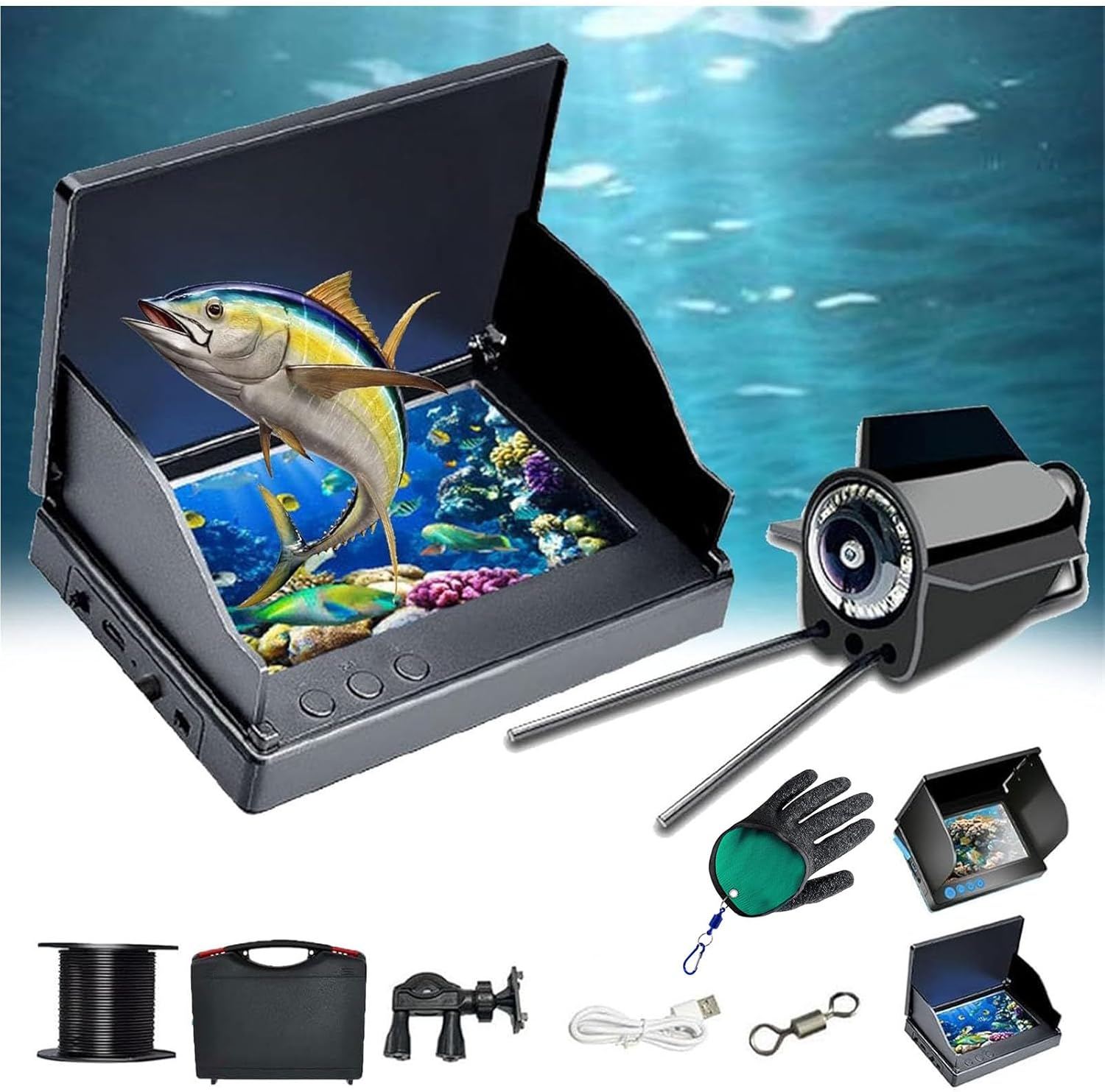 Amazon.com : Underwater Fishing Camera, Fishing Camera with Infrared ...