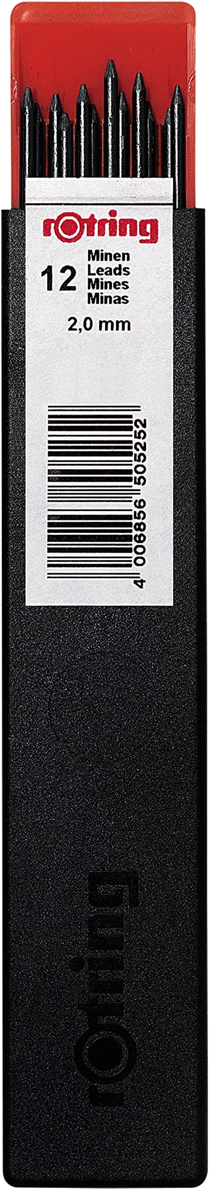 rOtring 1904259 Rapid PRO Druckbleistift (2 mm) silverchrome : Amazon ...