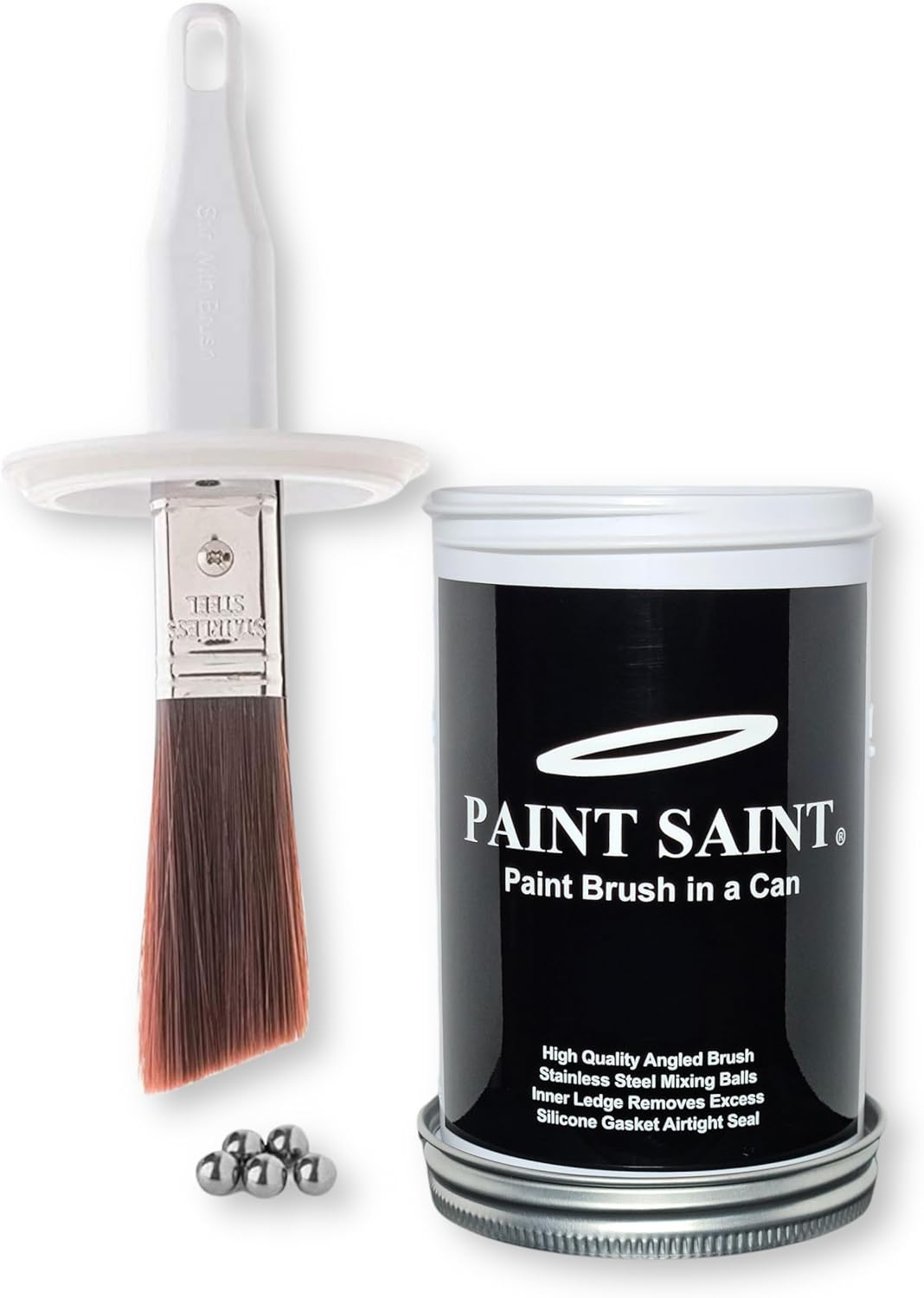 Amazon.com: Paint Saint | Sealable Touch Up Container with Brush ...