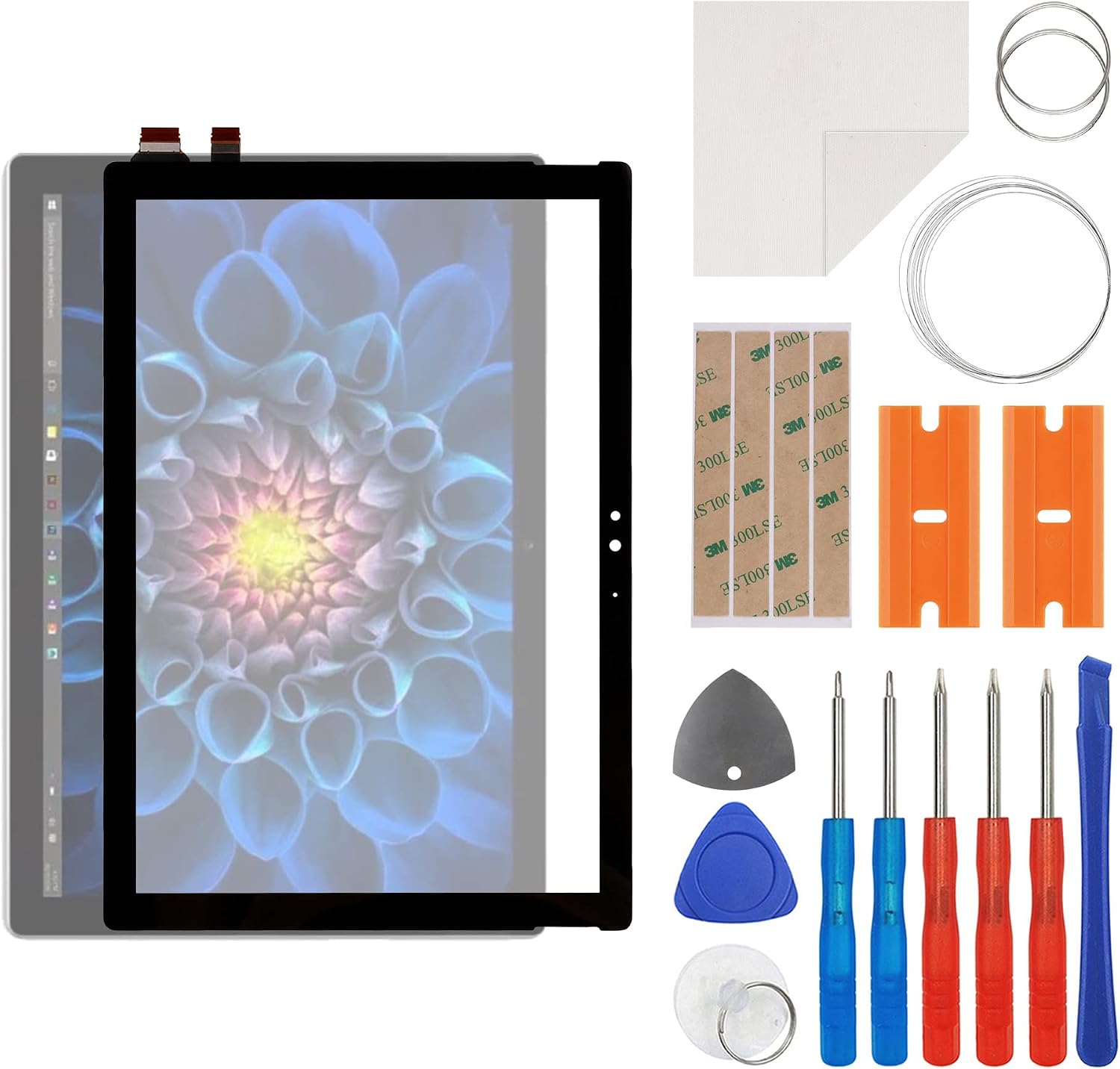 Amazon.com: SWARK Front Screen Glass Outer Panel Lens Replacement +OCA ...