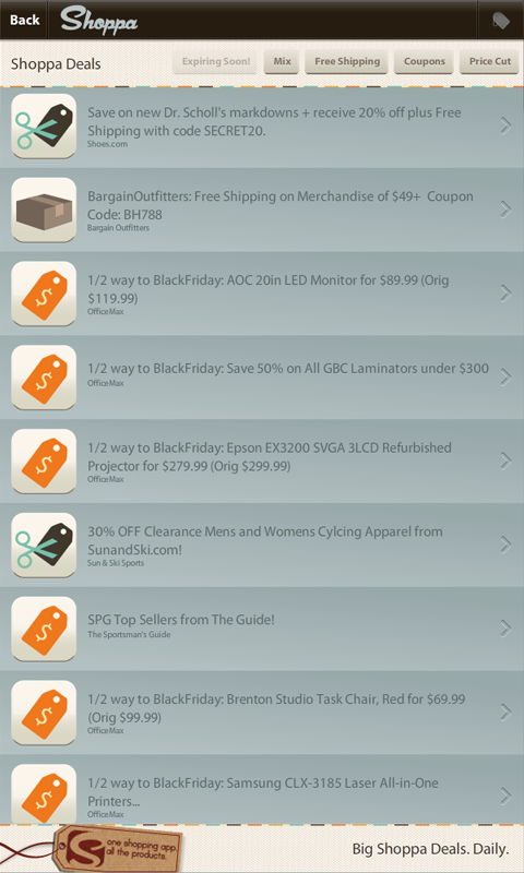 Shoppa - App on Amazon Appstore