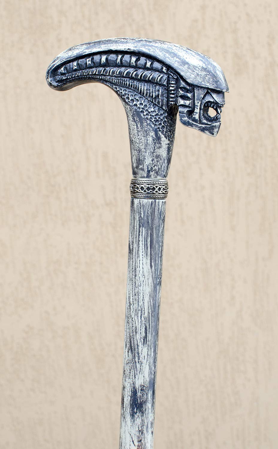 Buy Custom Unique Alien Wood Walking Stick Canes for Men - Stylish Hand ...