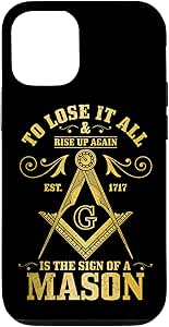 Amazon.com: iPhone 13 Pro Mason Freemason Masonic Symbol Square ...