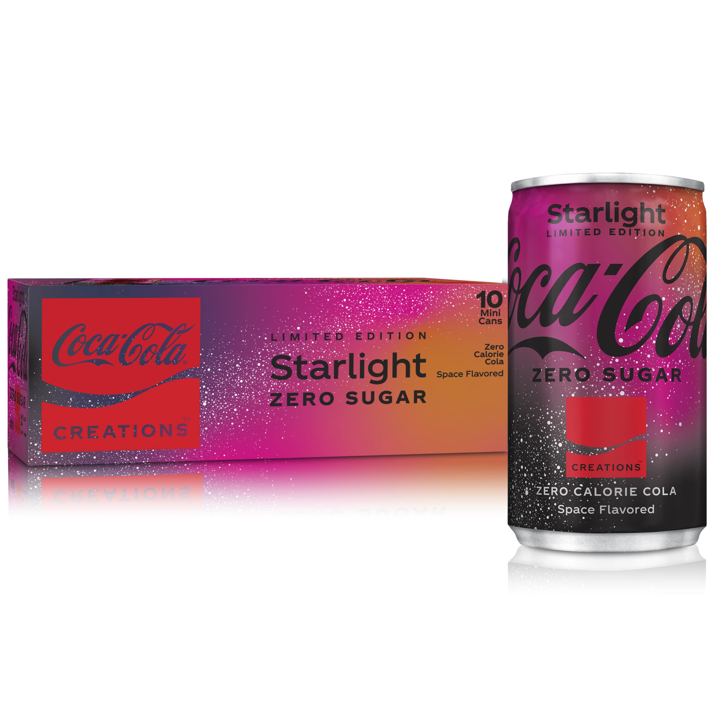 Coca Cola Zero Sugar Starlight 7 5 Oz Cans 10 | Desertcart INDIA