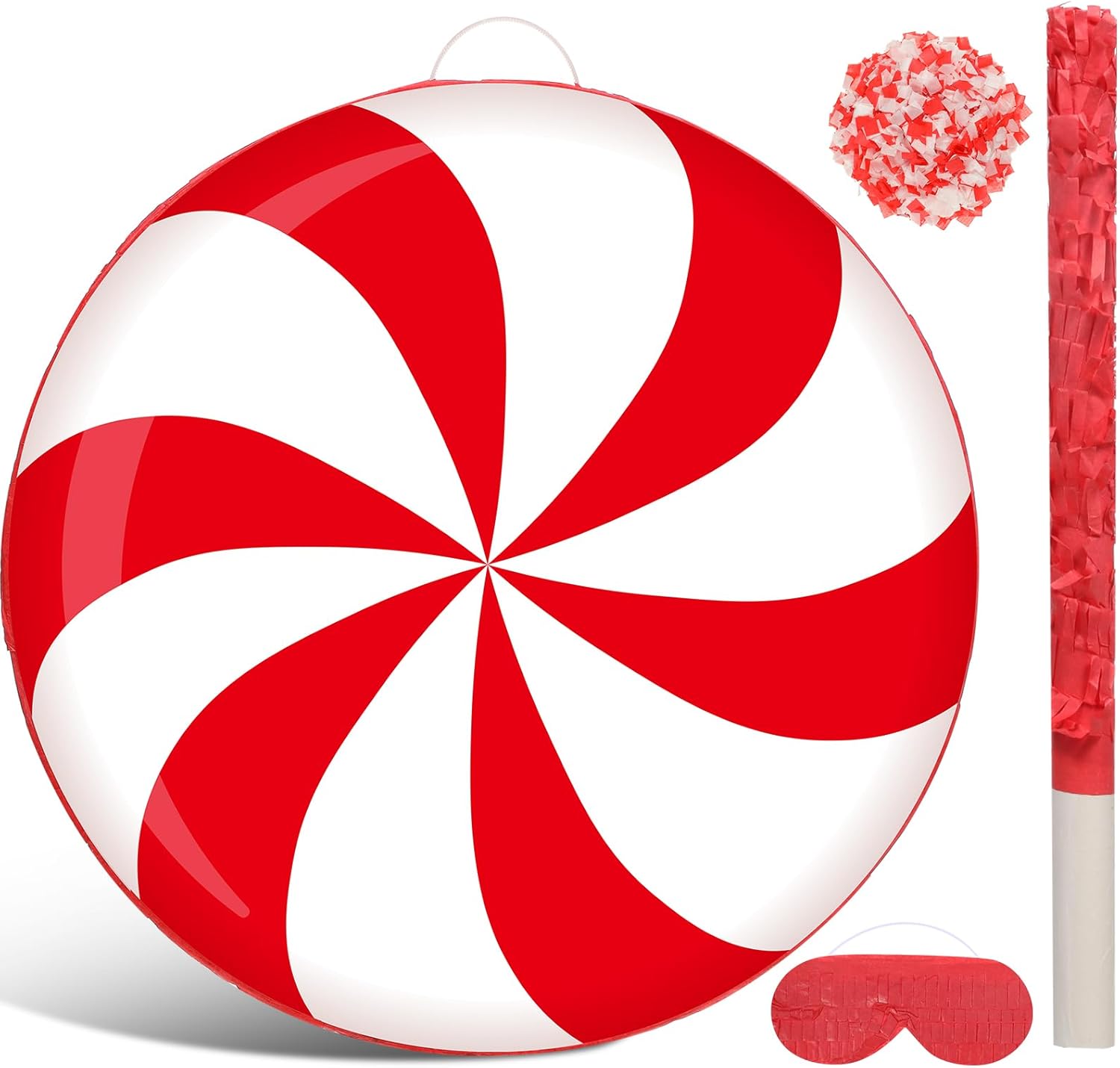 Amazon.com: Christmas Candy Piñata 16 Inch Christmas Mexican Piñata ...