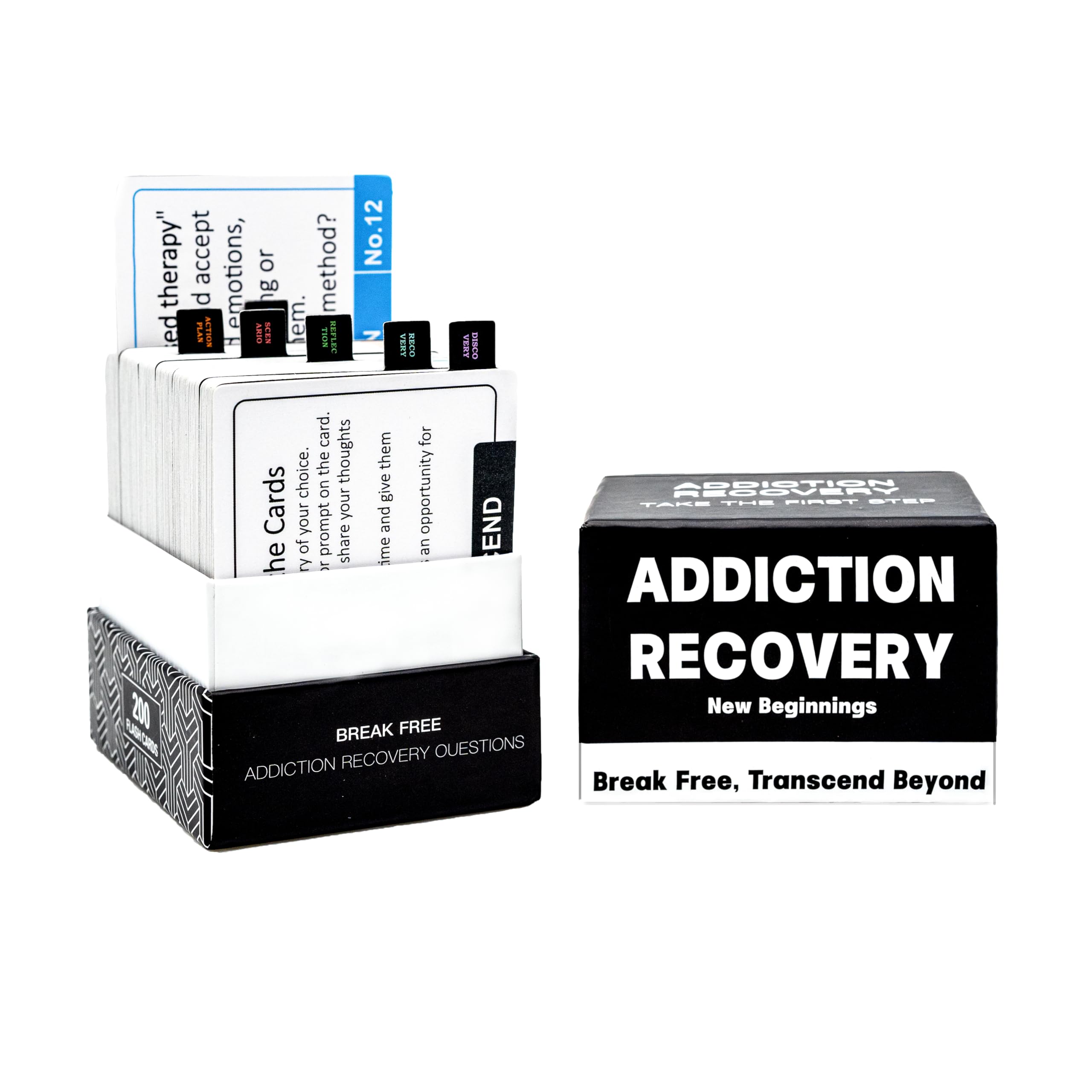Snapklik.com : Transcend 200 Addiction Recovery Cards For Engaging ...