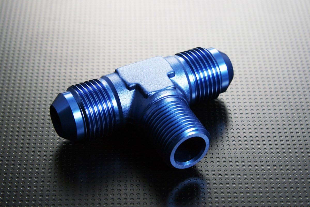 Amazon.com: Autobahn88 Aluminum Anodized Hose End Fitting - Flare to ...