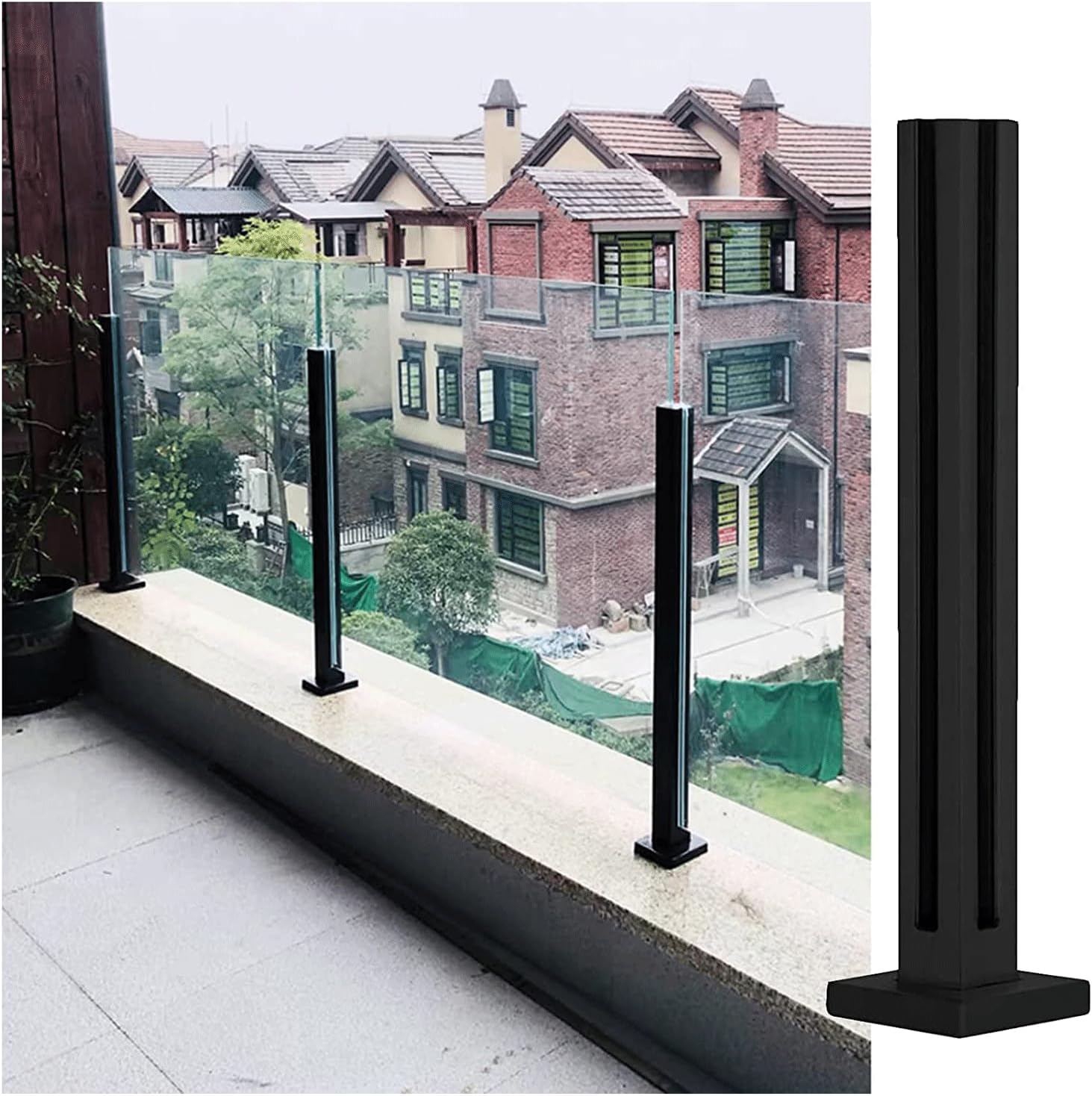 Amazon.com: Railing Post Railing Posts Square Stainless Steel ...