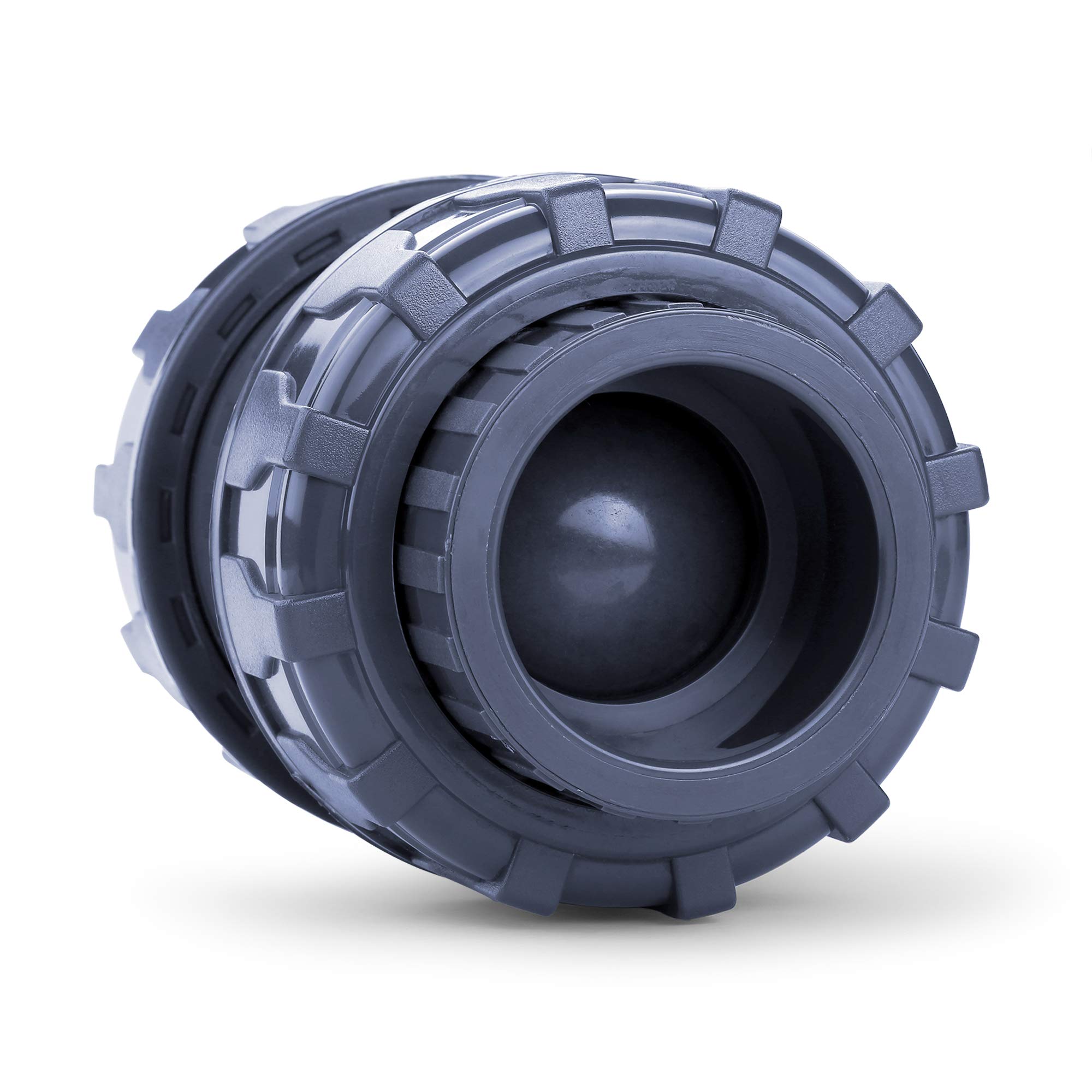 Snapklik.com : HYDROSEAL Sharkfellow 2 1/2 PVC True Union Ball Check Valve