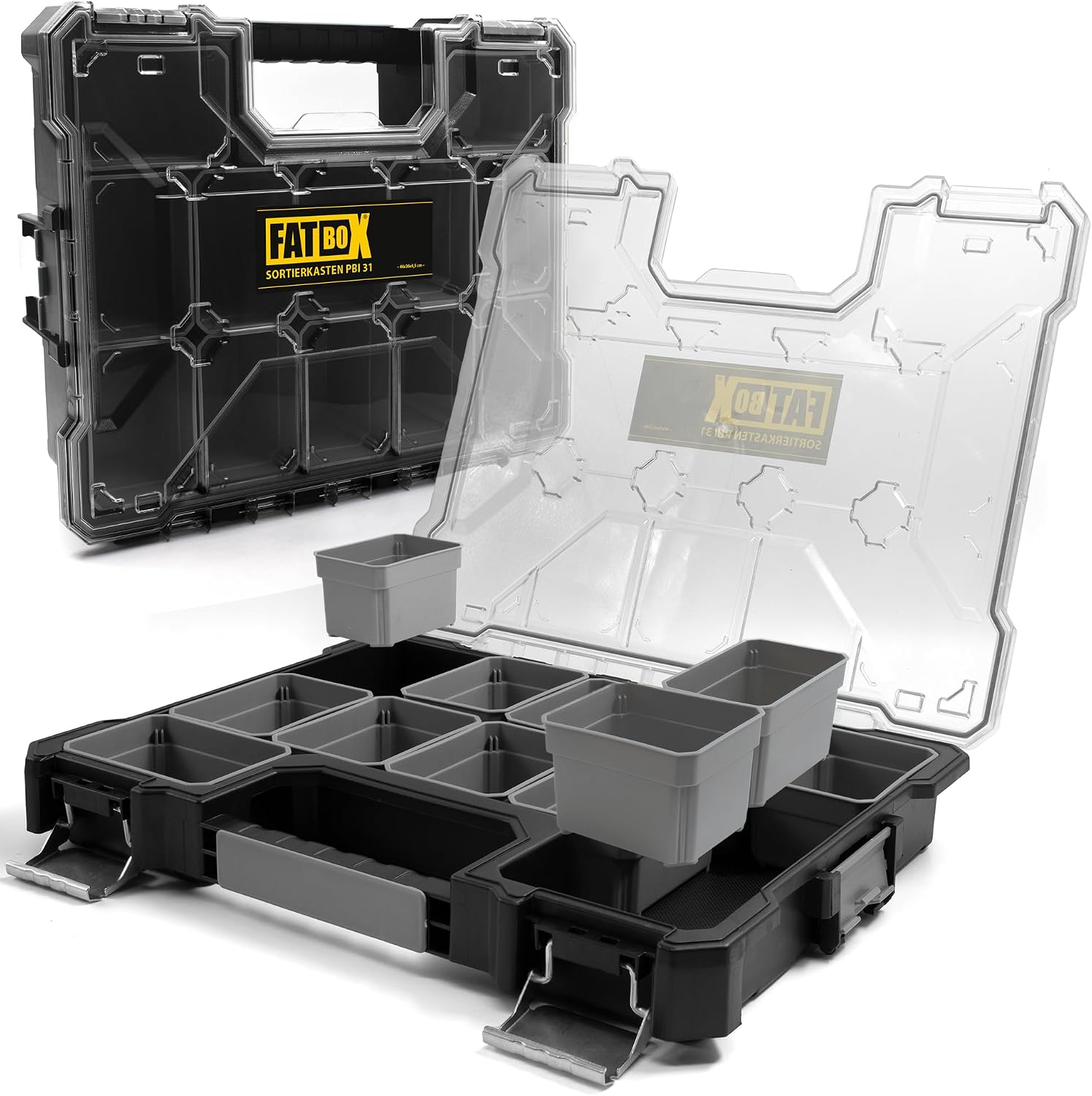 Fatbox XXL Organizer Sortierkasten Sortimentskasten Kleinteilemagazin ...