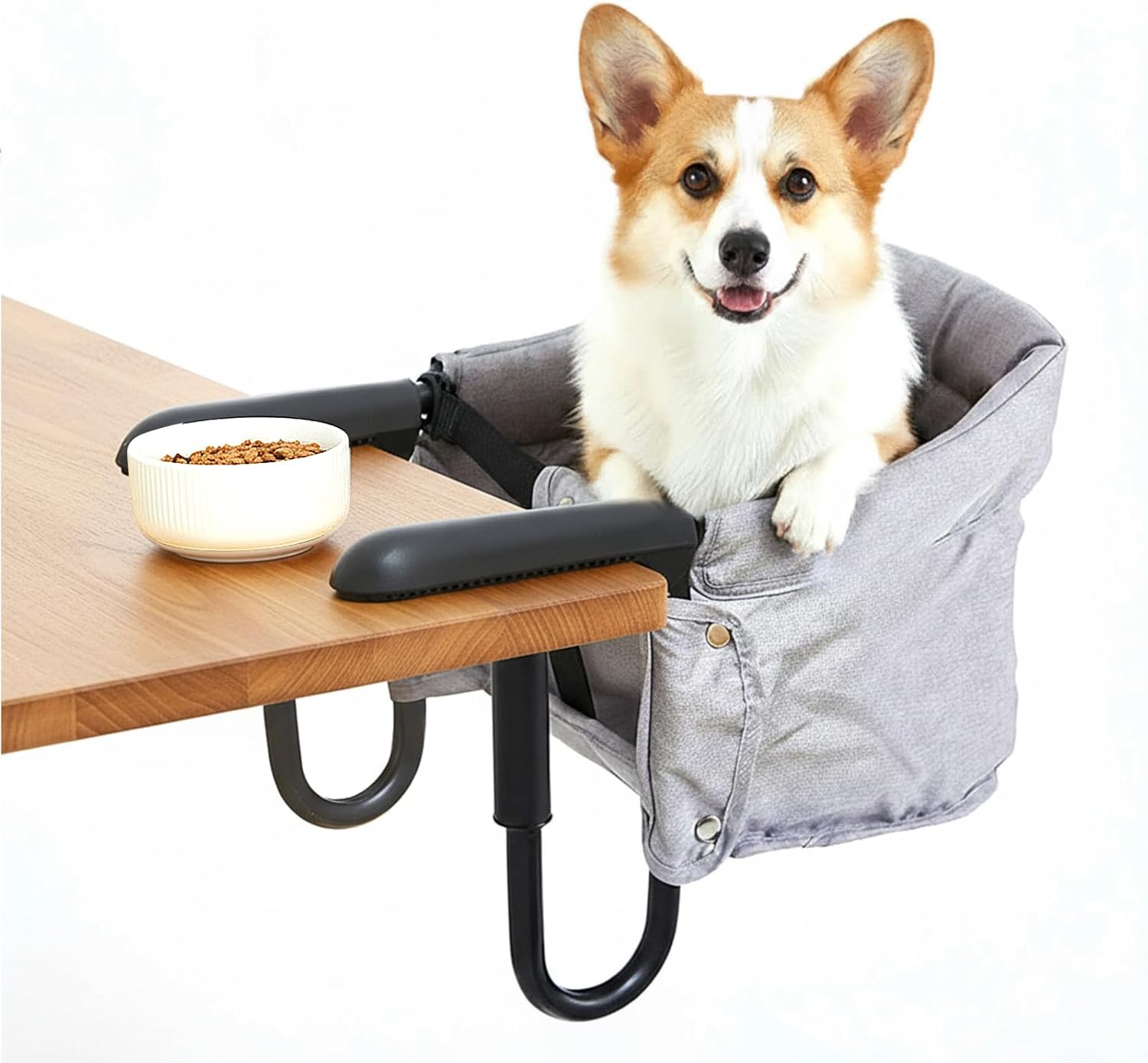 Amazon.com: Soaoo Dog High Chair for Table, Cat Desk Perch, Pet Feeding ...