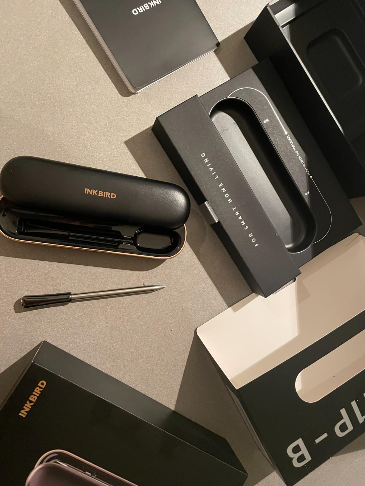 INKBIRD Wireless Meat Thermometer,300ft Bluetooth Thermometer with IP67 ...