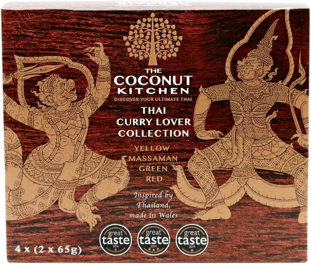 Thai Curry Lover Selection Box, Cooking Kits, Foodie Gift, Giftset ...