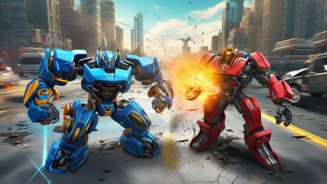 Flying Car Transformation Robot free 3D, Ultimate Futuristic US Police ...