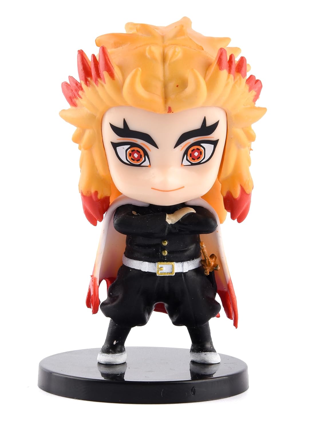 FADDY NATIVE Demon Slayer Anime Chibi Action Figures, Flame Pillar ...