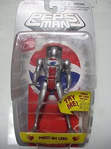 Pepsi Man Head Changing Action Figure by Bandai : Amazon.com.mx ...