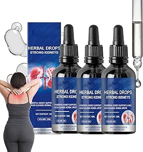 Googeer Kidney Care Plant-Based Drops for Strong Kidneys, Herbal Oral ...